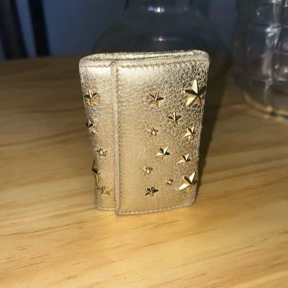 Jimmy Choo | Bags | Jimmy Choo Star Studded Key Holder Wallet | Poshmark
